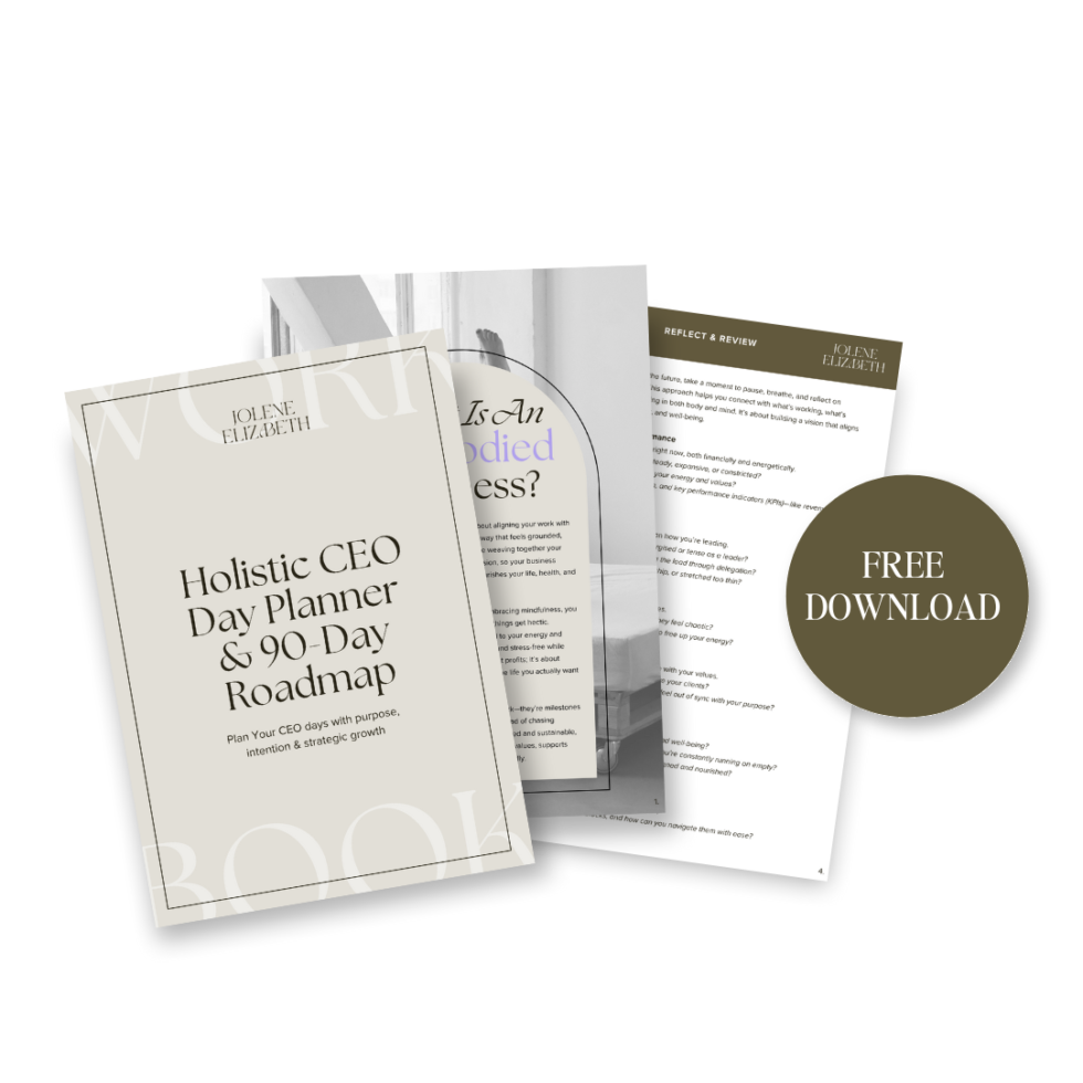 Holistic CEO Day Planner and 90-day Roadmap - Online Business ...
